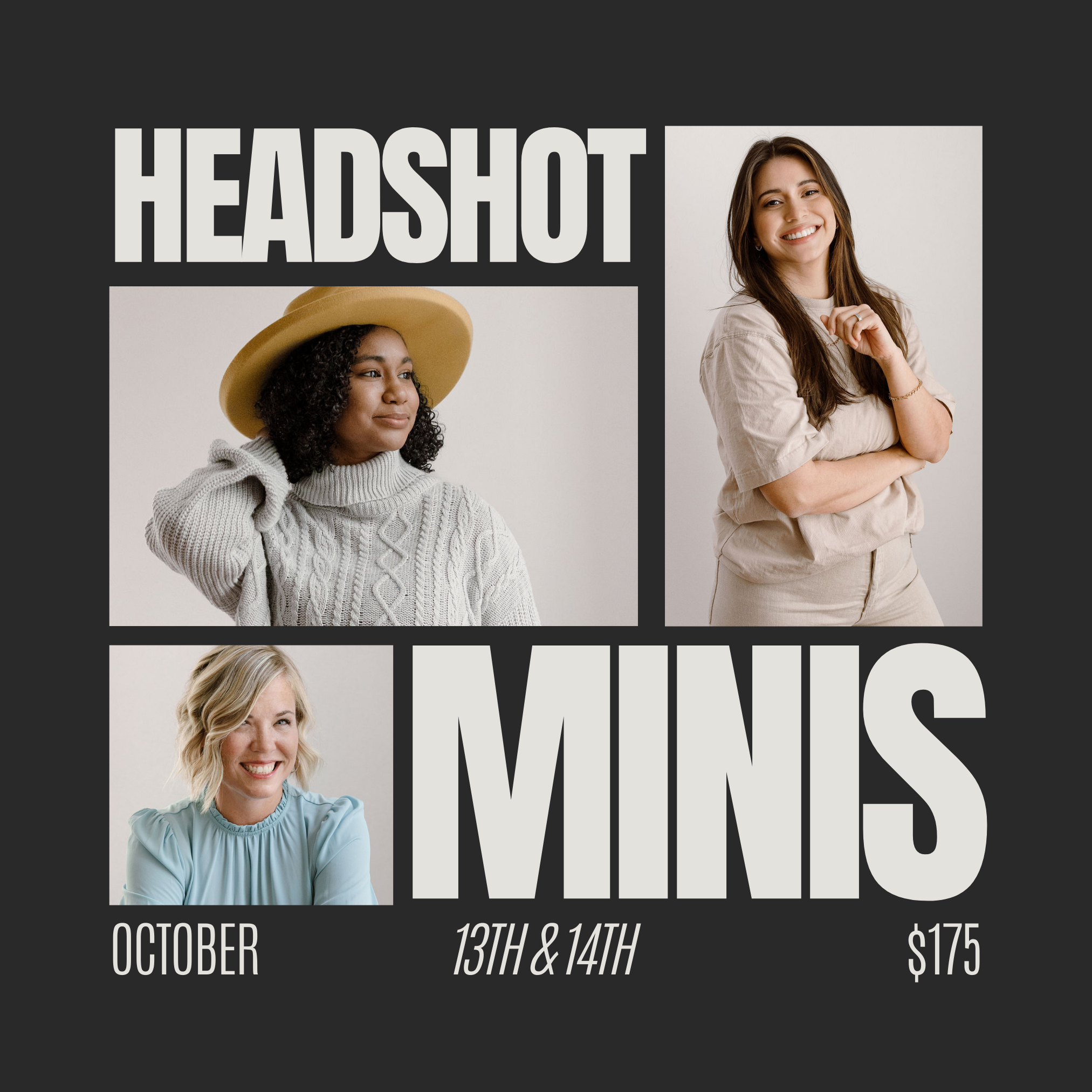 Headshots Mini Session Begins October 13th! - forestheartphoto.com